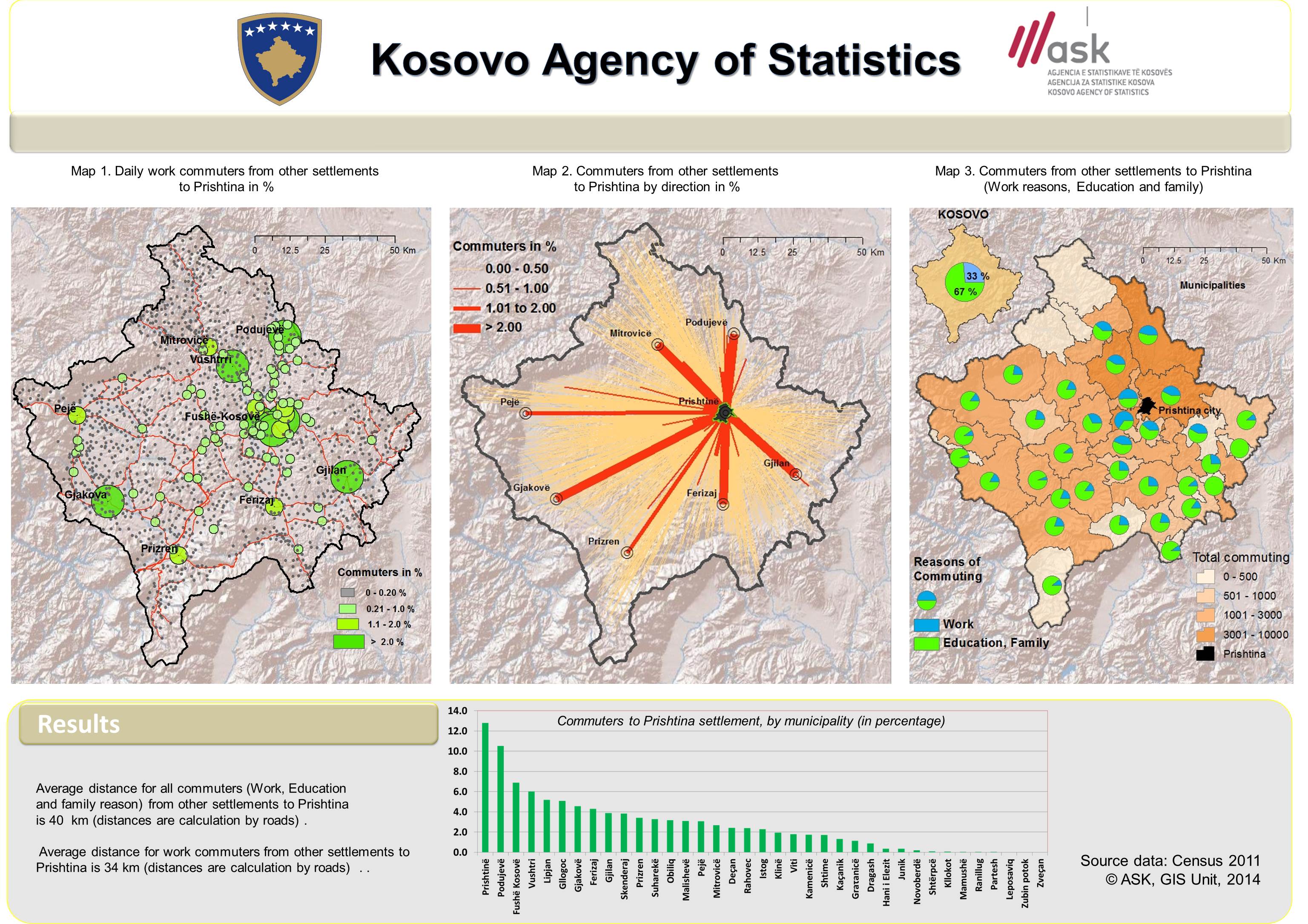 Harta e Kosovës, më e mira në Eurostat - Albinfo