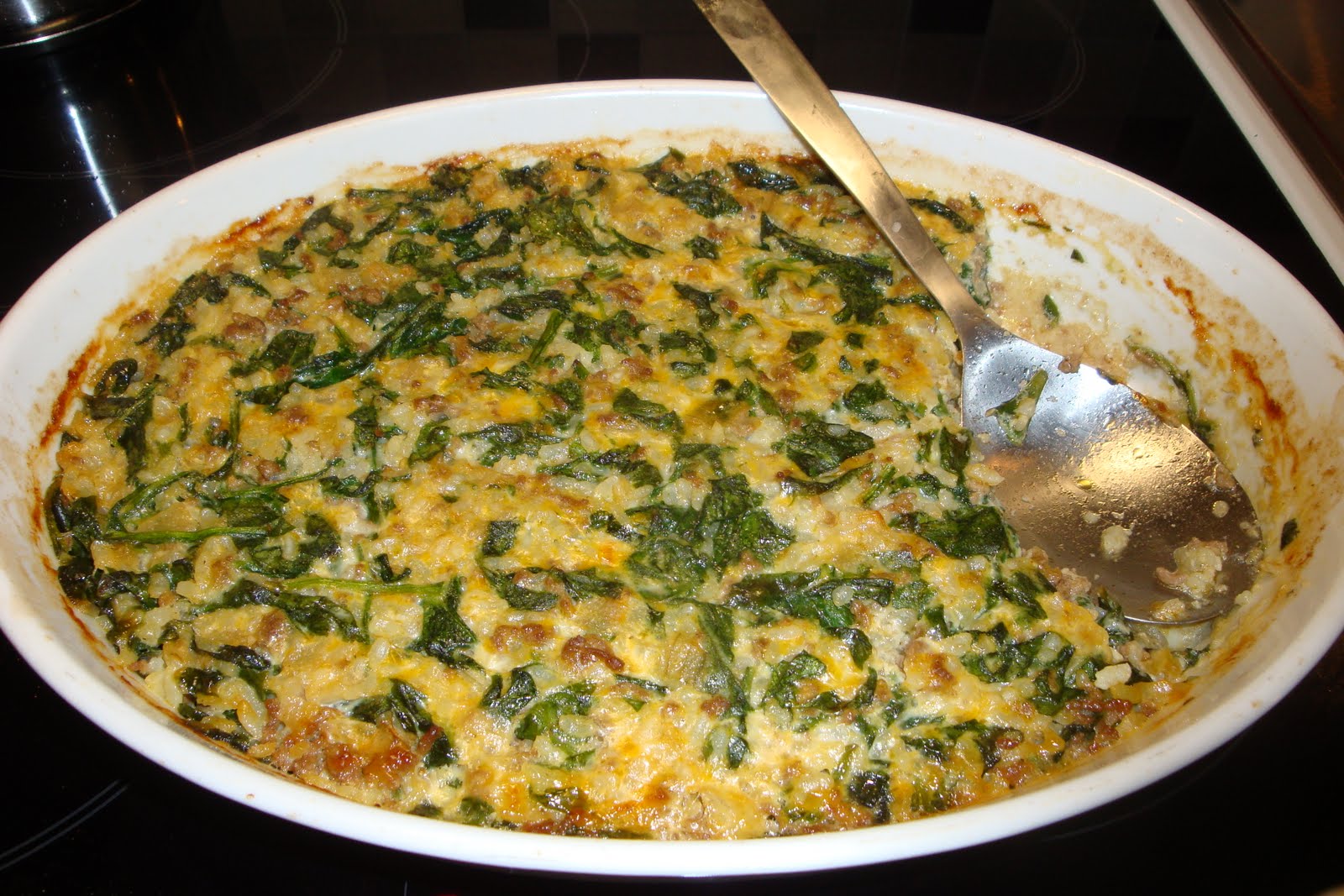 Burani me spinaq dhe mish - Albinfo