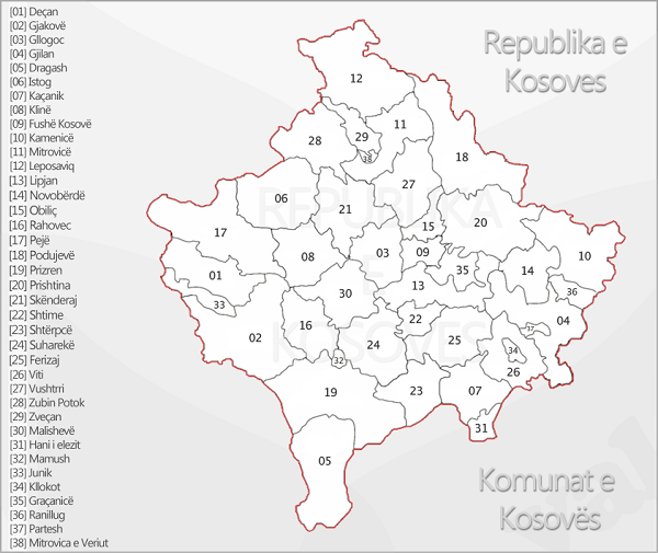 19 komunat në të cilat nuk do të ketë balotazh - Albinfo