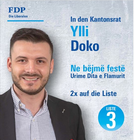 Ylli Doko, zëri i shqiptarëve në Kantonin e Cyrihut - Albinfo
