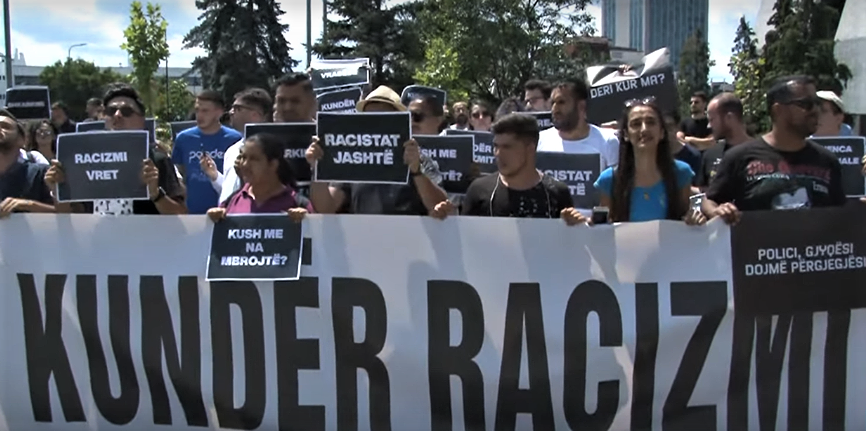“Kundër racizmit”, në Prishtinë protestohet për 11-vjeçarin e vrarë ...