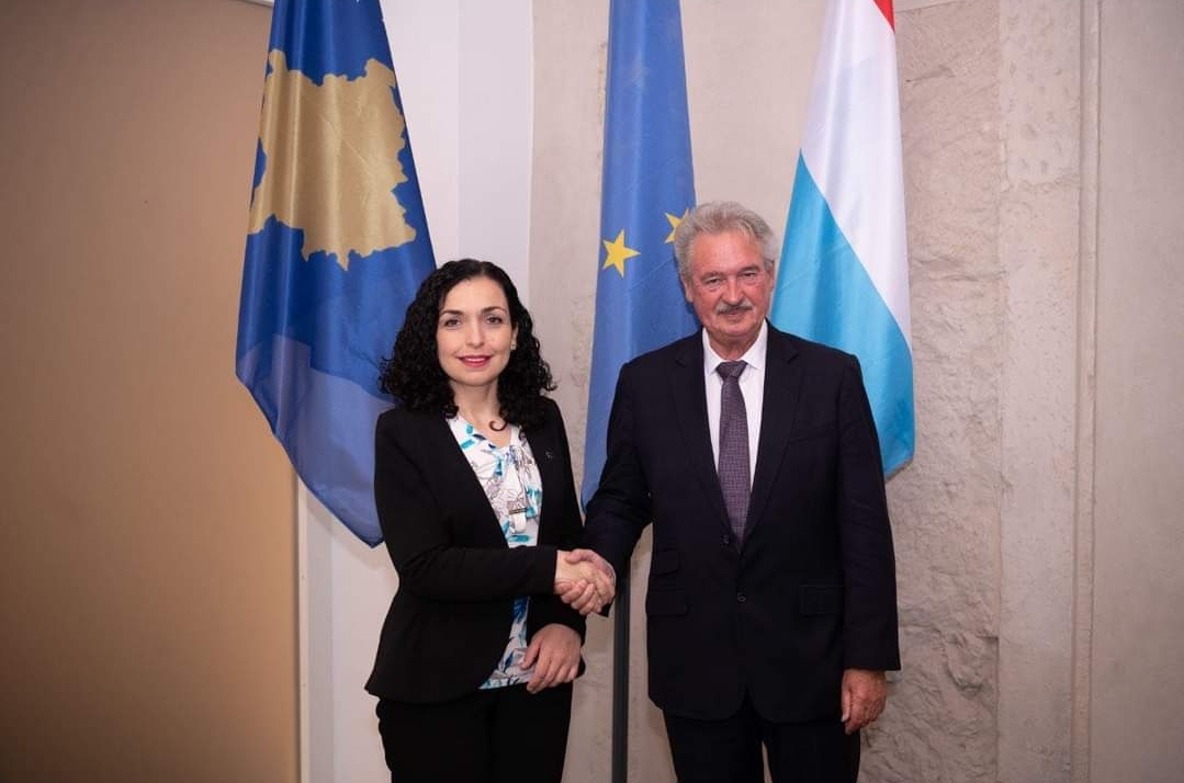 Presidentja e Kosovës në Luksemburg kërkon mbështetje për proceset ...