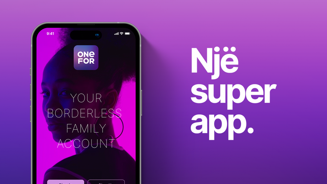 OneFor, aplikacioni për shërbime financiare digjitale tashmë edhe në ...