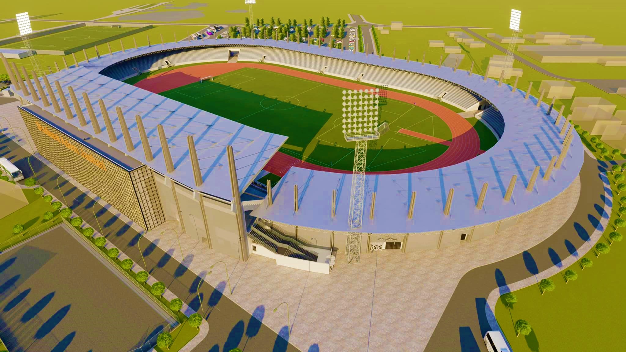 Kështu do të duket stadiumi olimpik “Adem Jashari” në Mitrovicë - Albinfo