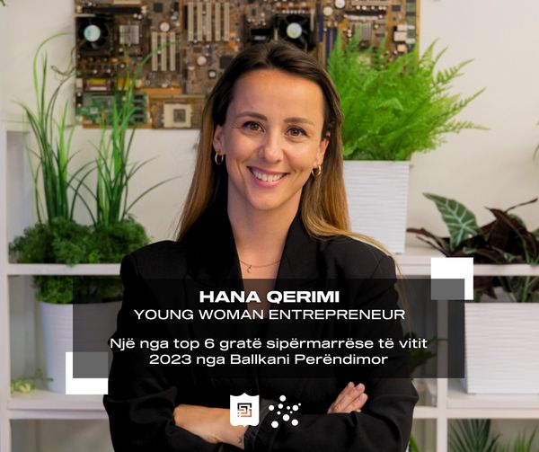 Në mesin e 250 nominimeve, Hana Qerimi fiton çmimin ‘Young Woman ...