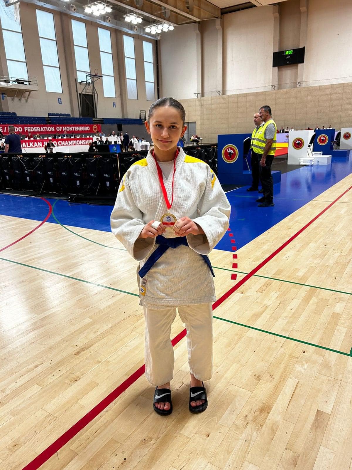 Xhudistja e re Blerina Gashi e artë në Kapionatin Ballkanik - Albinfo