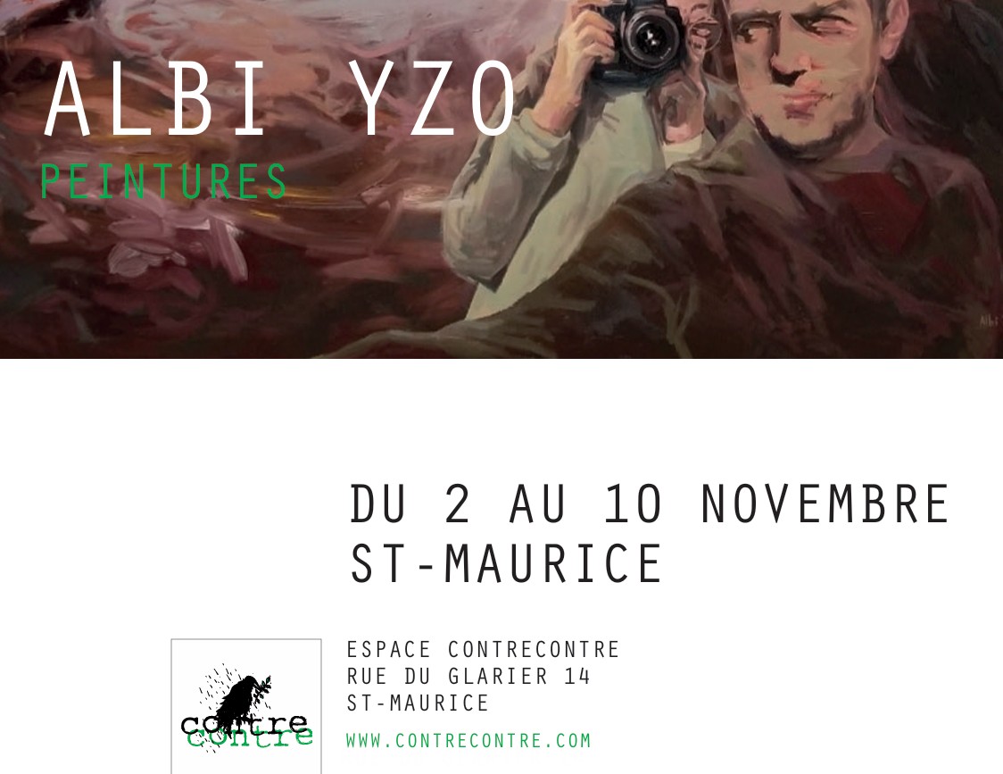 Le peintre albanais Albi YZO expose du 2 au 10 novembre à Saint-Maurice ...