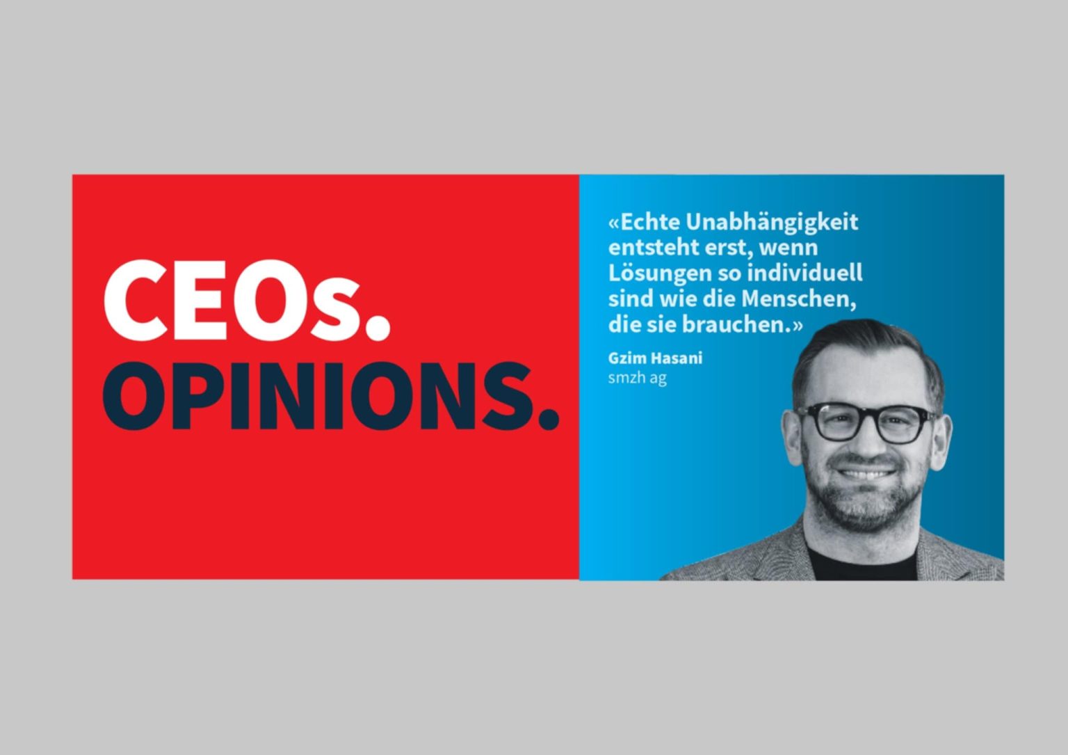 Gzim Hasani, në mesin 20 CEO-ve më me ndikim në Zvicër sipas ...
