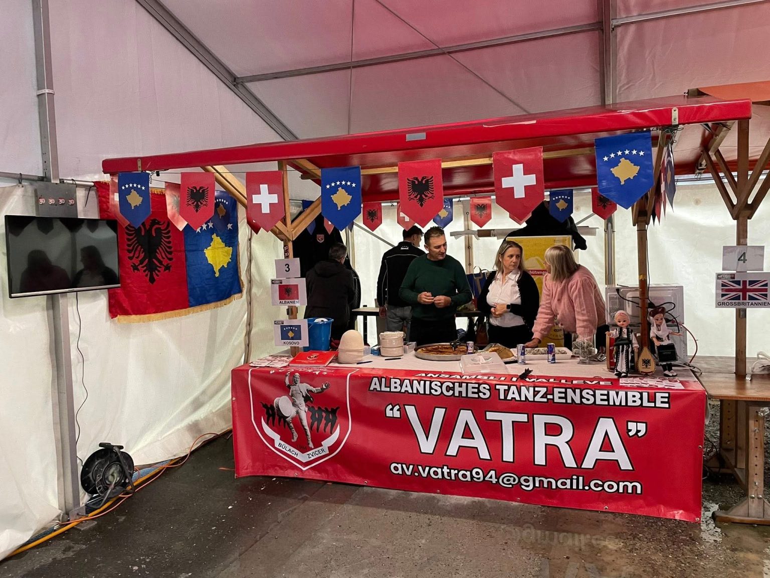 “Vatra” po prezanton sot kuzhinën shqiptare në Food-Festival Opfikon ...