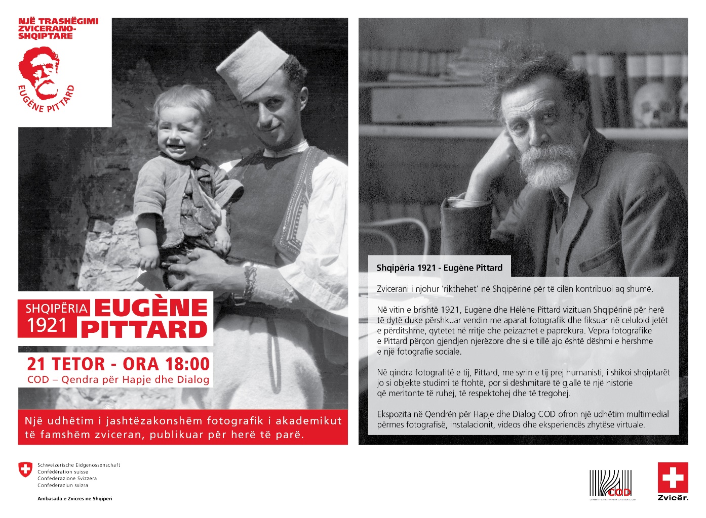 L’exposition " Albanie 1921 " avec les photographies du Suisse Eugène ...