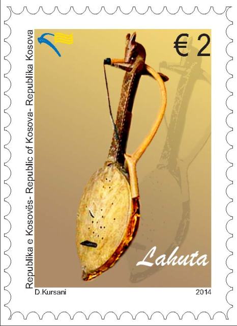 Instrumentet muzikore në pulla postare të Kosovës - Albinfo