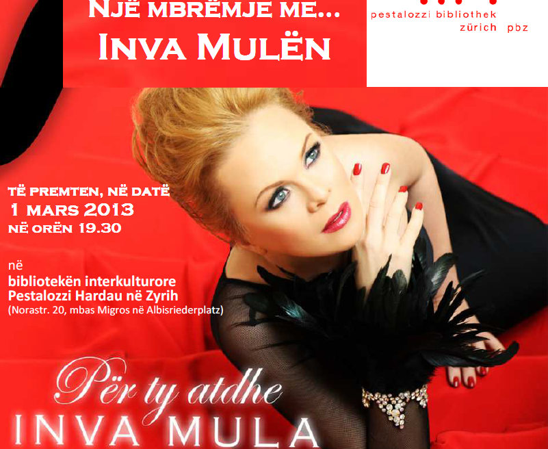 Inva Mula me CD-në "Për ty atdhe", vjen edhe në Cyrih - Albinfo